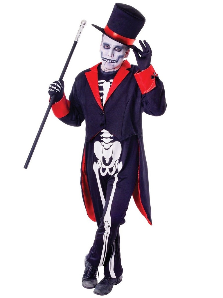 Mr. Bone Jangles Men's Costume | Fantasy Party